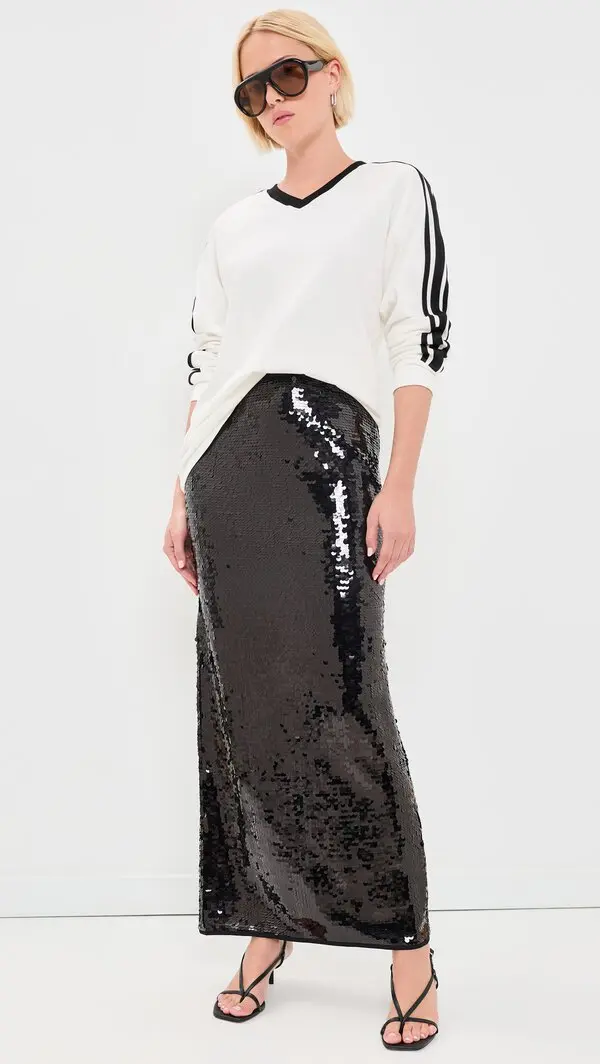 VRG GRL Devyn Sequin Midi Skirt