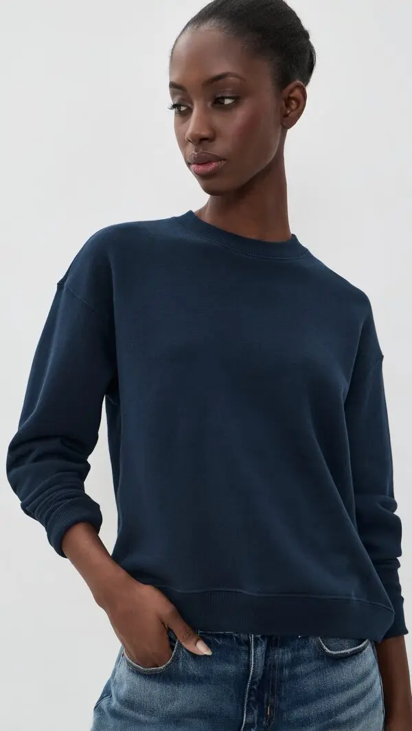 JAMIE HALLER The Baggy Crew Sweatshirt