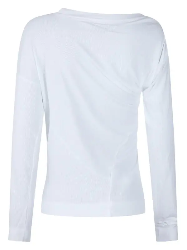 VIVIENNE WESTWOOD Long Sleeve Hebo Top - White