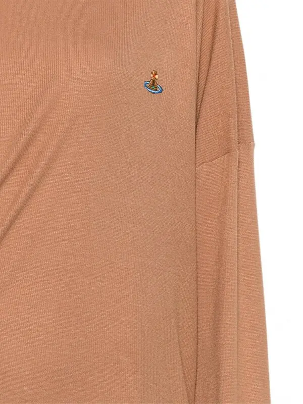 VIVIENNE WESTWOOD Long Sleeve Hebo Top - Brown