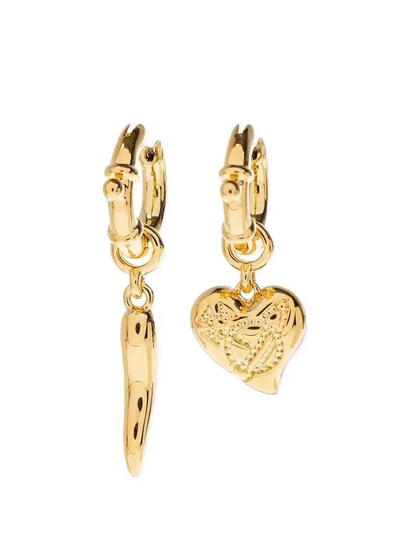 VIVIENNE WESTWOOD Orecchini A Cerchio Della - Silver