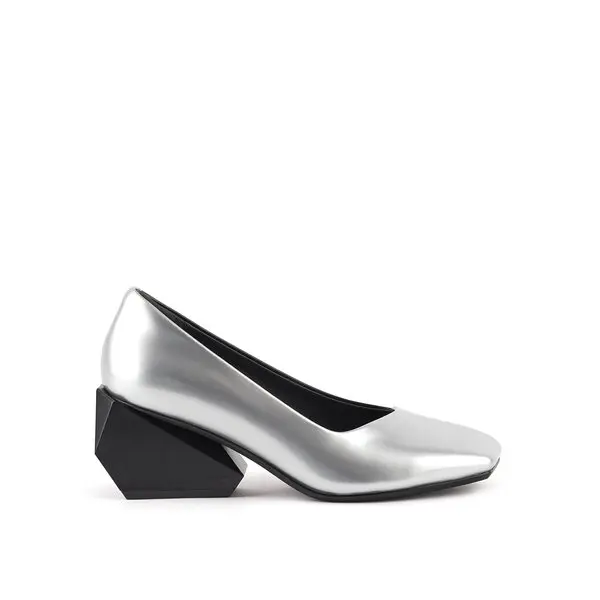 United Nude Ricky Poma Mid Platinum + Black - Silver
