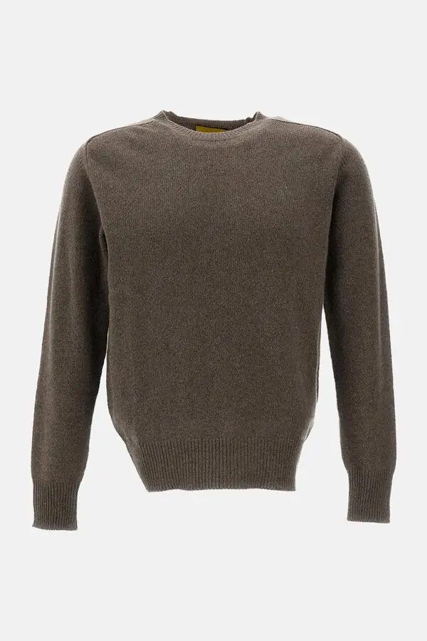 CUSTOMER LOVERS Maglione Girocollo In Cashmere - Grigio