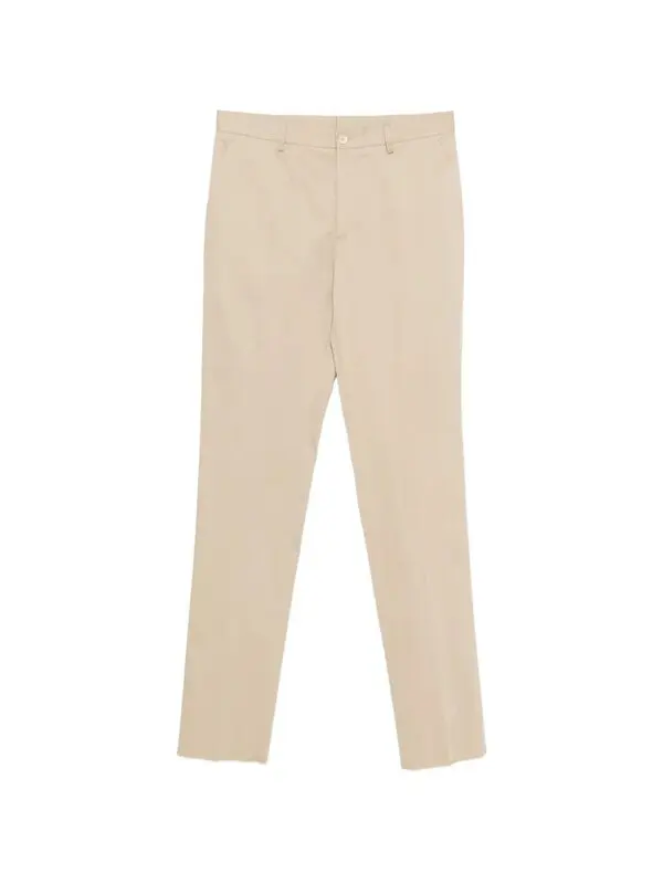 Etro Roma Cotton Straight-leg Trousers - Multicolor