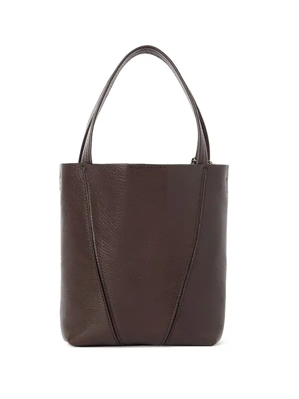Chloé Small Spin Tote Bag In Grained Leather