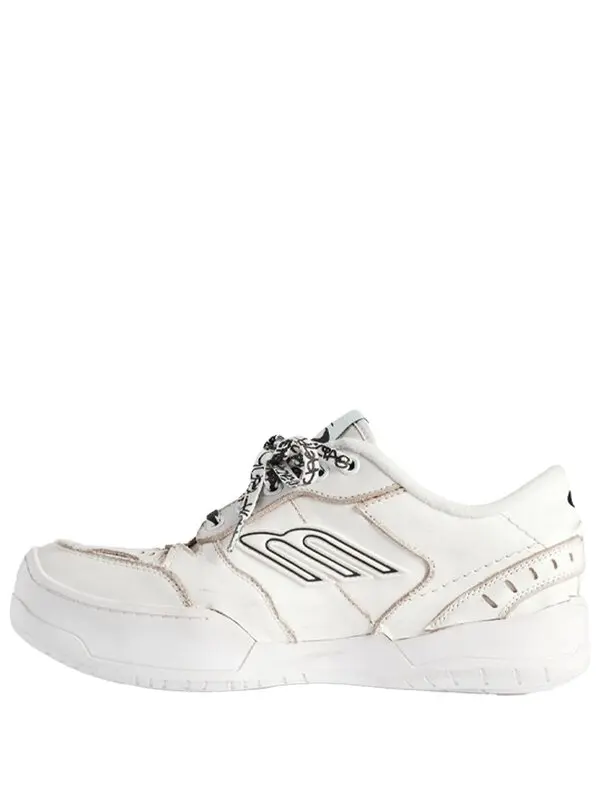 Balenciaga Sneaker Con Plateau Hamptons - White