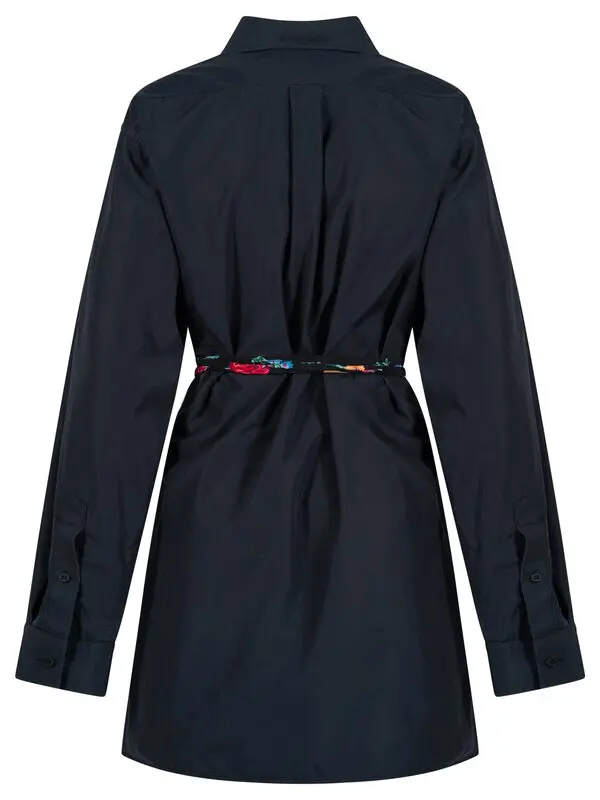 Balenciaga Wrap Shirt Dress