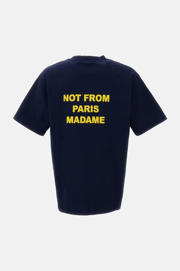 Drole De Monsieur Bold Slogan T-shirt