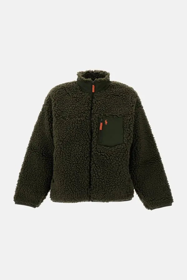 Polo Ralph Lauren Felpa Con Zip In Pile