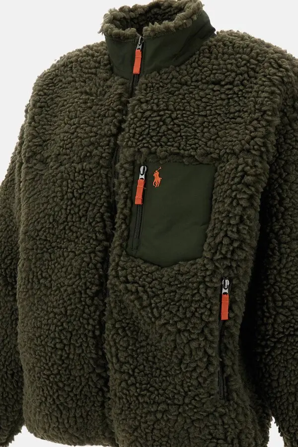 Polo Ralph Lauren Felpa Con Zip In Pile