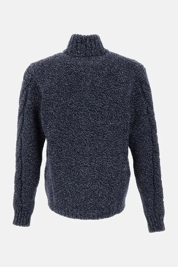 CUSTOMER LOVERS Giacca Cardigan Con Zip - Blu