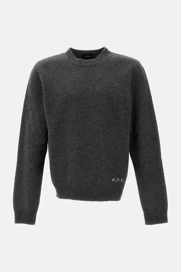 A.p.c. Maglia Girocollo Edmond - Grey