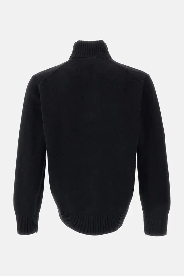 Lacoste Maglione A Collo Alto Con Zip