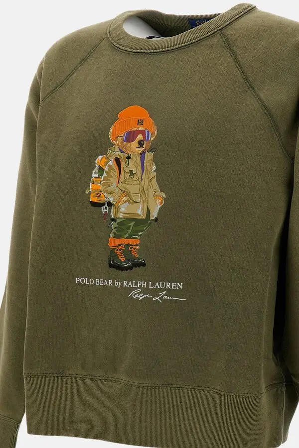 Polo Ralph Lauren Felpa Polo Bear - Verde