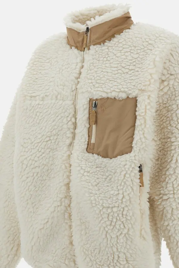 Polo Ralph Lauren Felpa Con Zip In Pile