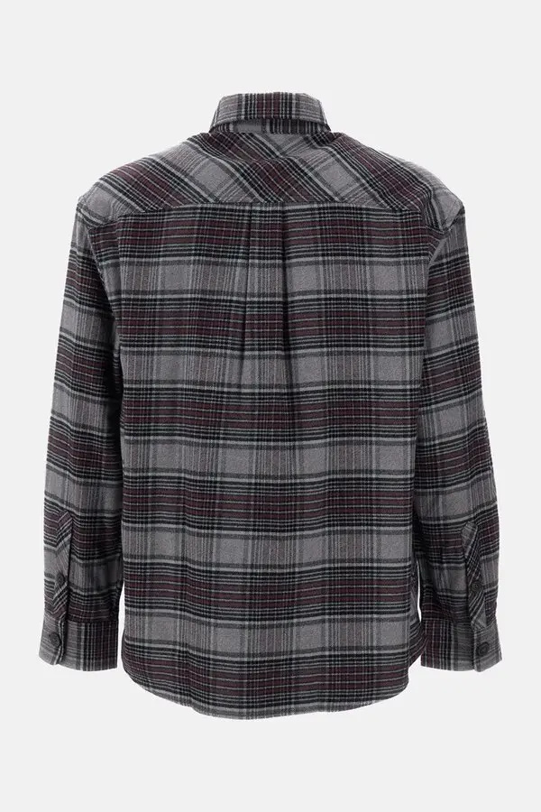 Drole De Monsieur Camicia Boxy Di Flanella A Quadri