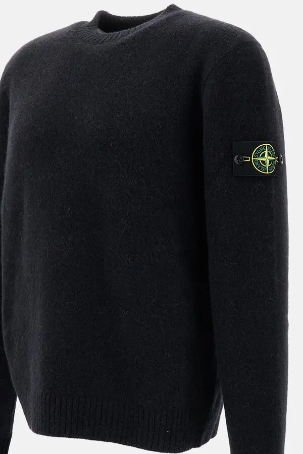 Stone Island Maglione Girocollo - Nero