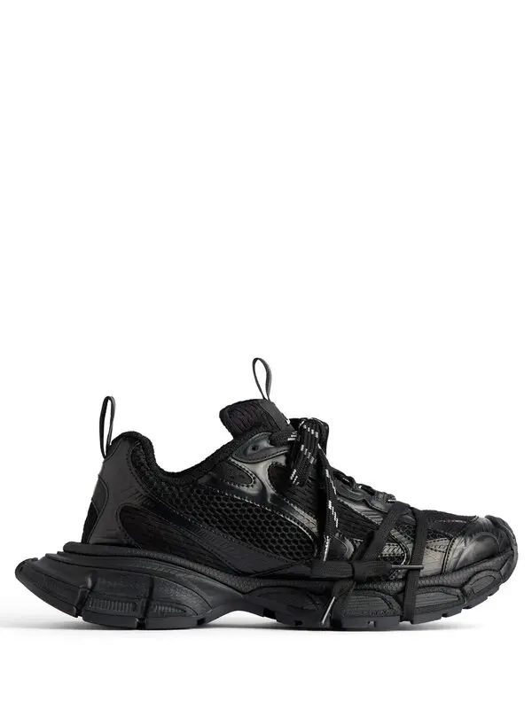 Balenciaga 3xl Mesh Sneakers - Black