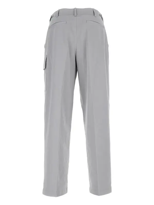 Fendi Gabardine Cargo Trousers With Large Patch Pocket