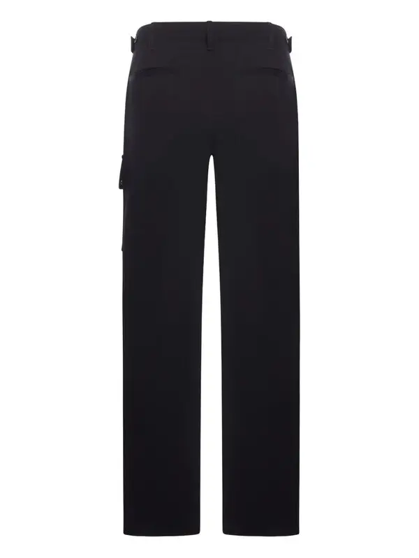 Fendi Gabardine Cargo Trousers With Large Patch Pocket