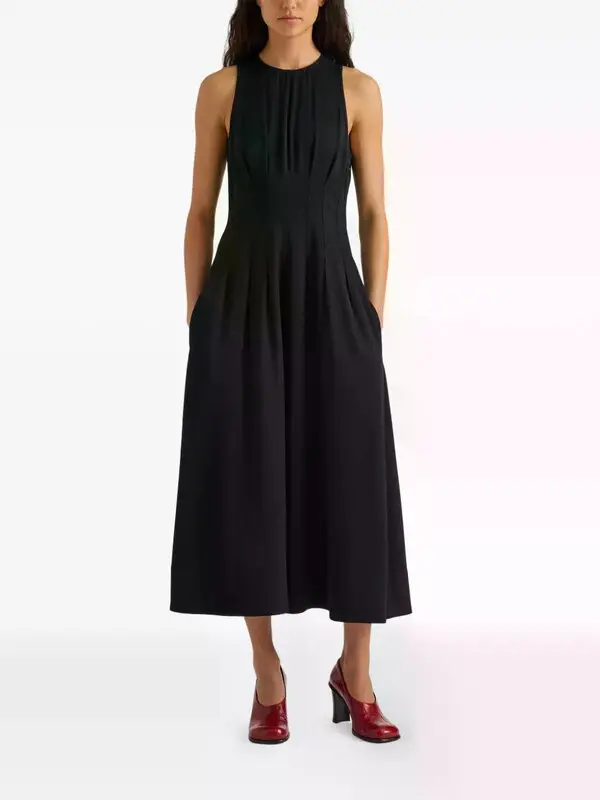 Proenza Schouler White Label Bronwyn Pleated Midi Dress