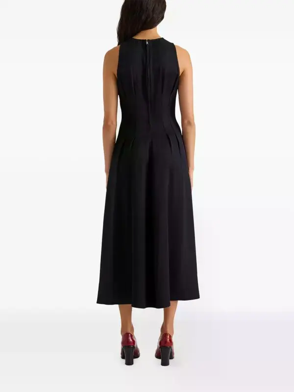 Proenza Schouler White Label Bronwyn Pleated Midi Dress