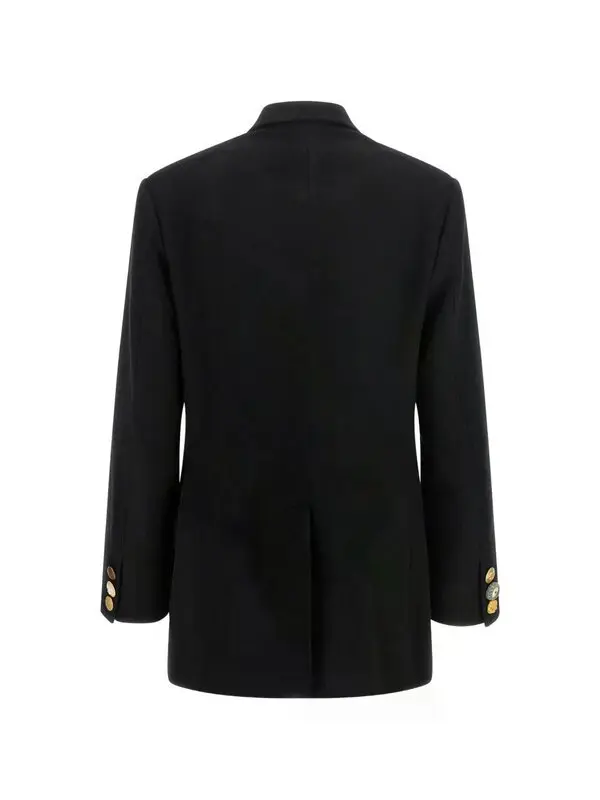 Junya Watanabe Jewel-button Single-breasted Coat