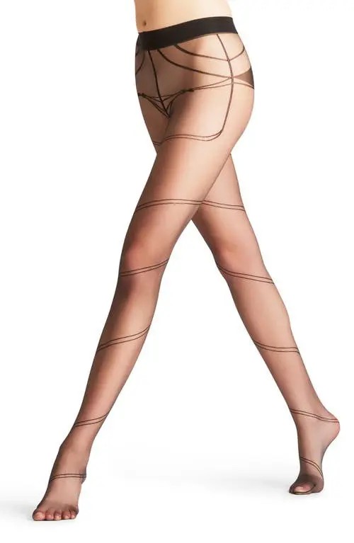 Falke Ruby Sheer Tights - Black