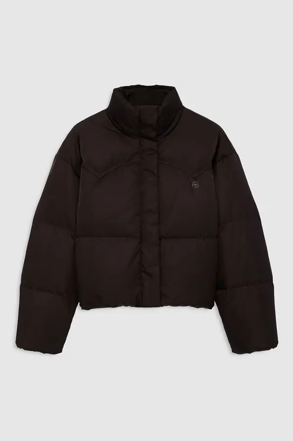 ANINE BING Oslo Cropped Puffer