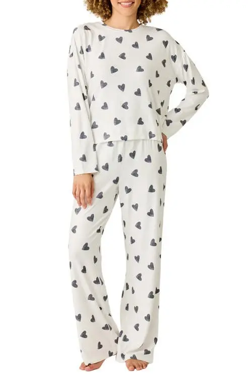 PJ Salvage Butter Pajamas - Ivory