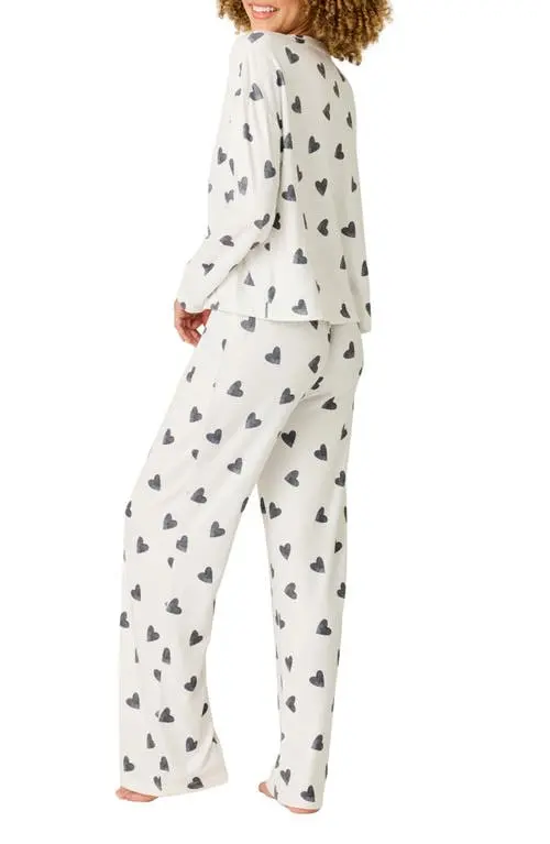 PJ Salvage Butter Pajamas - Ivory
