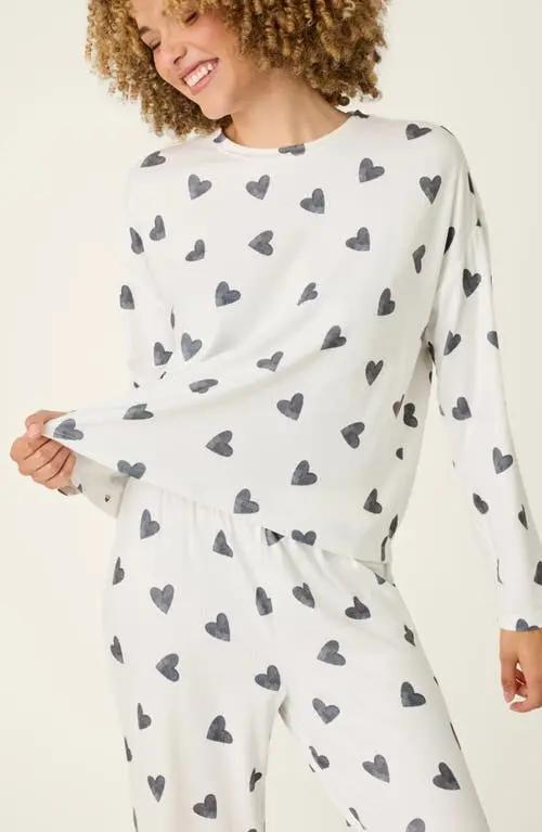 PJ Salvage Butter Pajamas - Ivory
