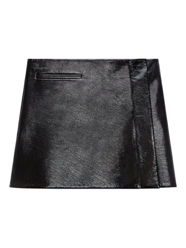 COURREGES One Minute Mini-skirt - Black