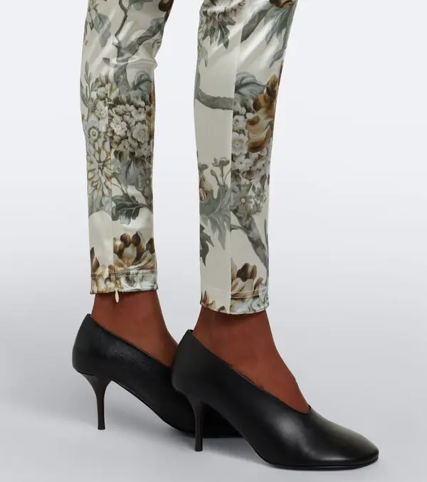 Acne Studios Floral Jersey Slim Pants