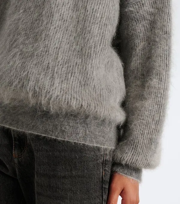 Brunello Cucinelli Mohair And Wool-blend Sweater