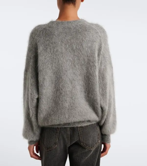 Brunello Cucinelli Mohair And Wool-blend Sweater