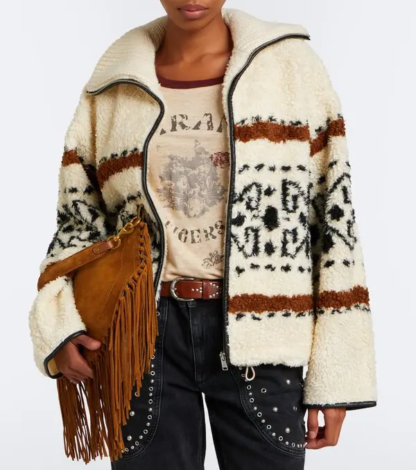 MARANT ETOILE Luka Teddy Jacket