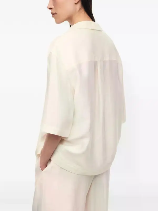 12 STOREEZ Kasumi Notched-collar Shirt