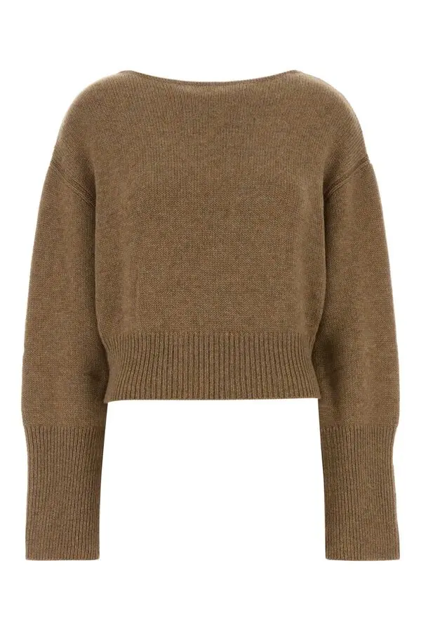 ERMANO SCERVINO Ermanno Scervino Camel Cashmere Sweater