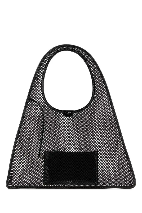 Alaïa Mesh One Piece Shoulder Bag - Black