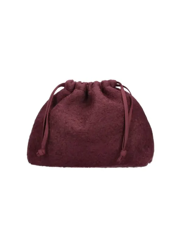 THE FRANKIE SHOP Small Pouch “morgan - Red