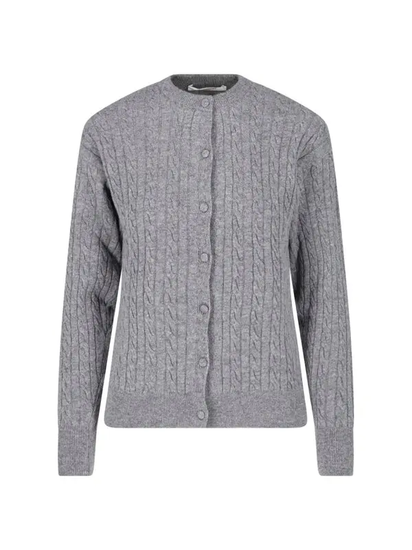 Gimaguas Ribbed Button Cardigan "rina