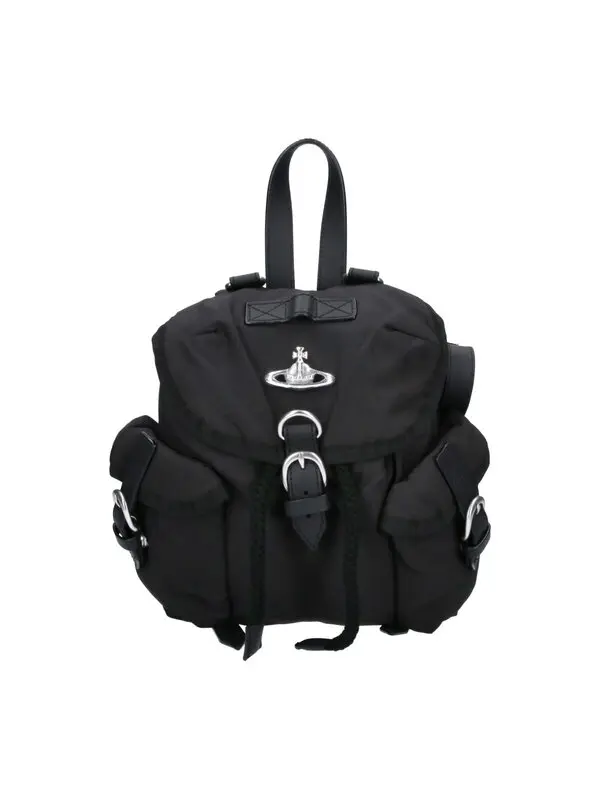 VIVIENNE WESTWOOD Small Backpack “highland - Black