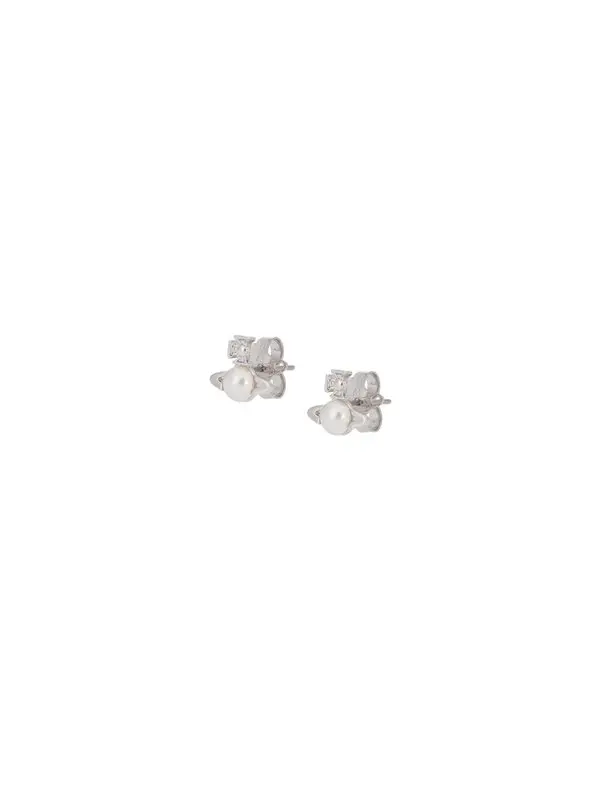 VIVIENNE WESTWOOD Balbina” Earrings - Silver