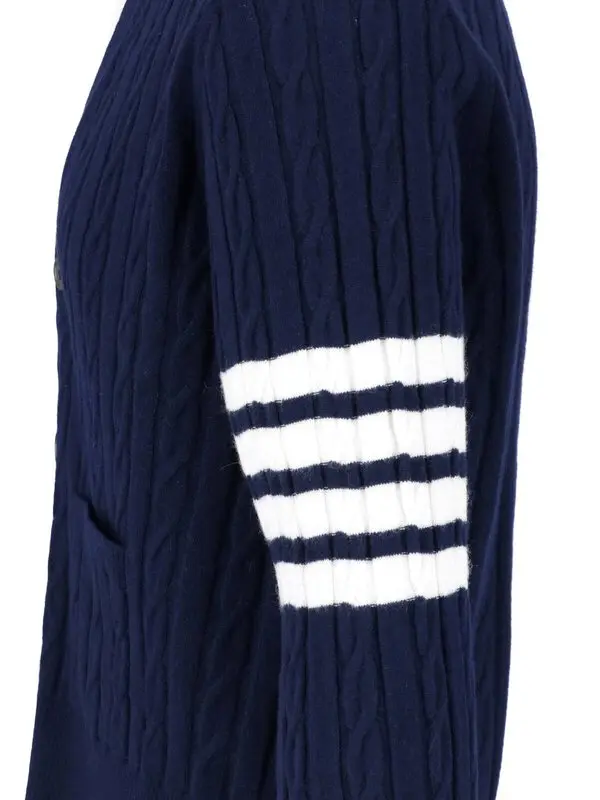 Thom Browne Cardigan “4-bars - Blue
