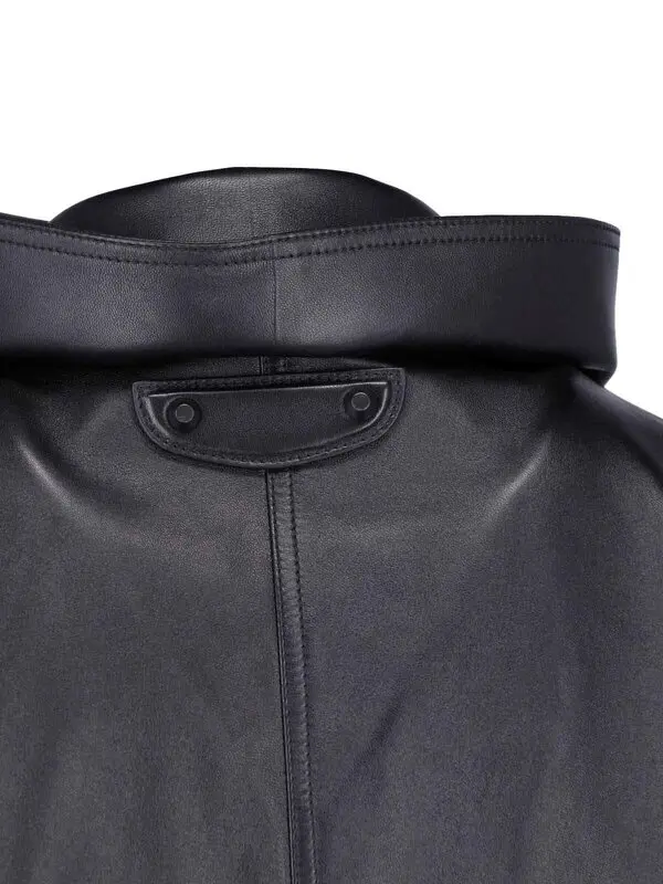Balenciaga Giacca Bomber A Collo Alto