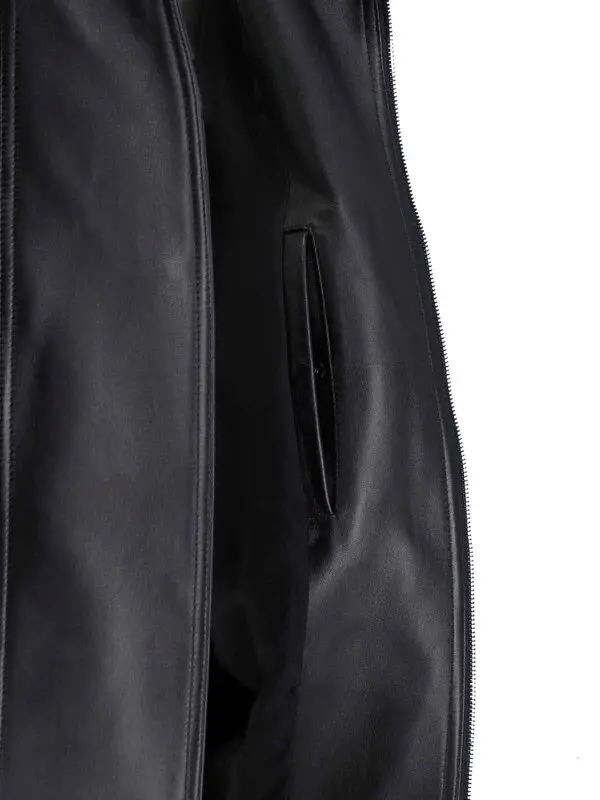 Balenciaga Giacca Bomber A Collo Alto