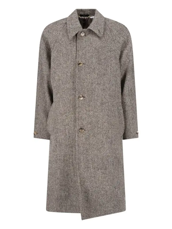 Paul Smith Coat In "harris Tweed
