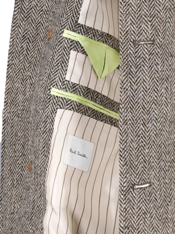 Paul Smith Coat In "harris Tweed