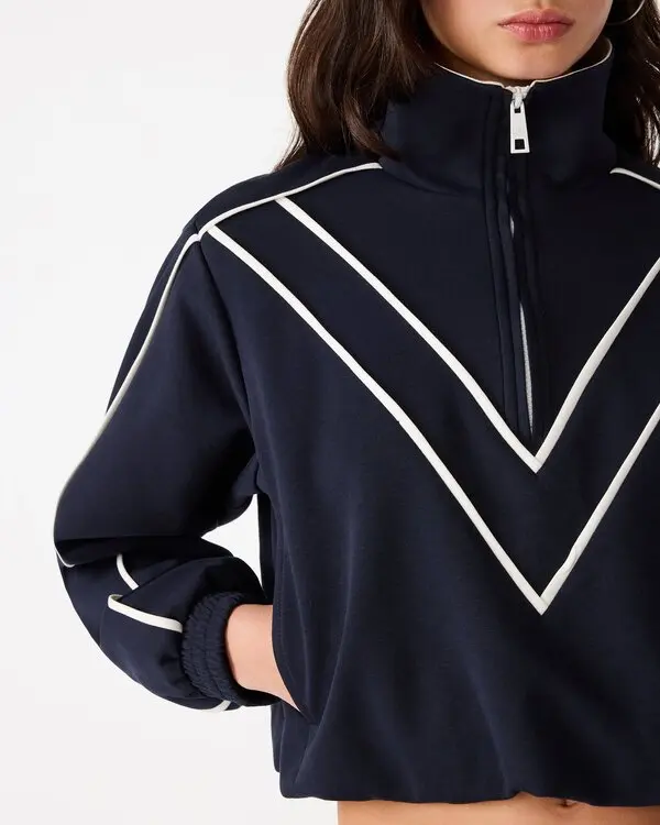 Steve Madden Karline Knit Jacket Long Sleeve Cropped Jackets & Coats